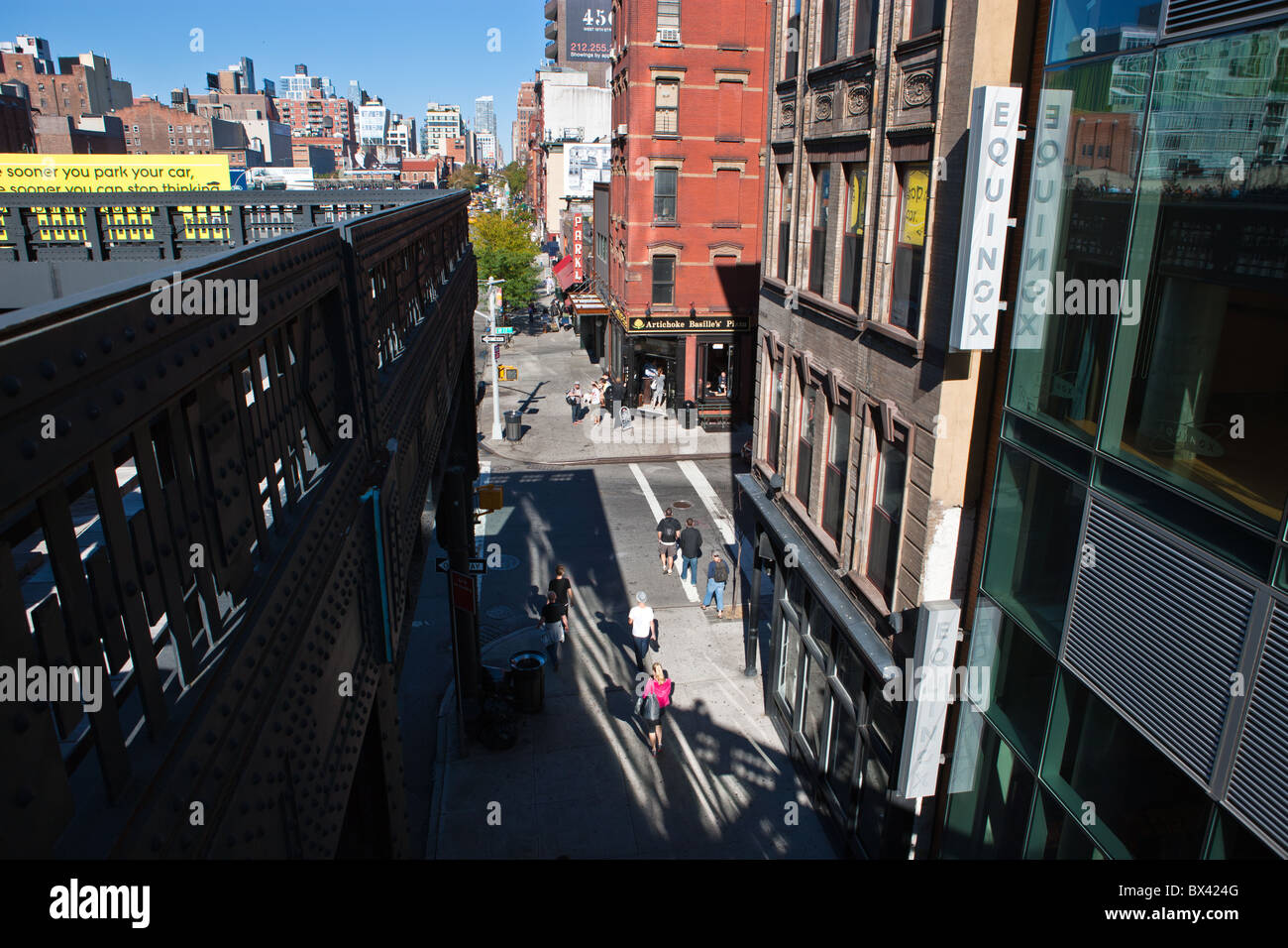 U.S.A., New York, Manhattan, view from the High Line Stock Photo - Alamy