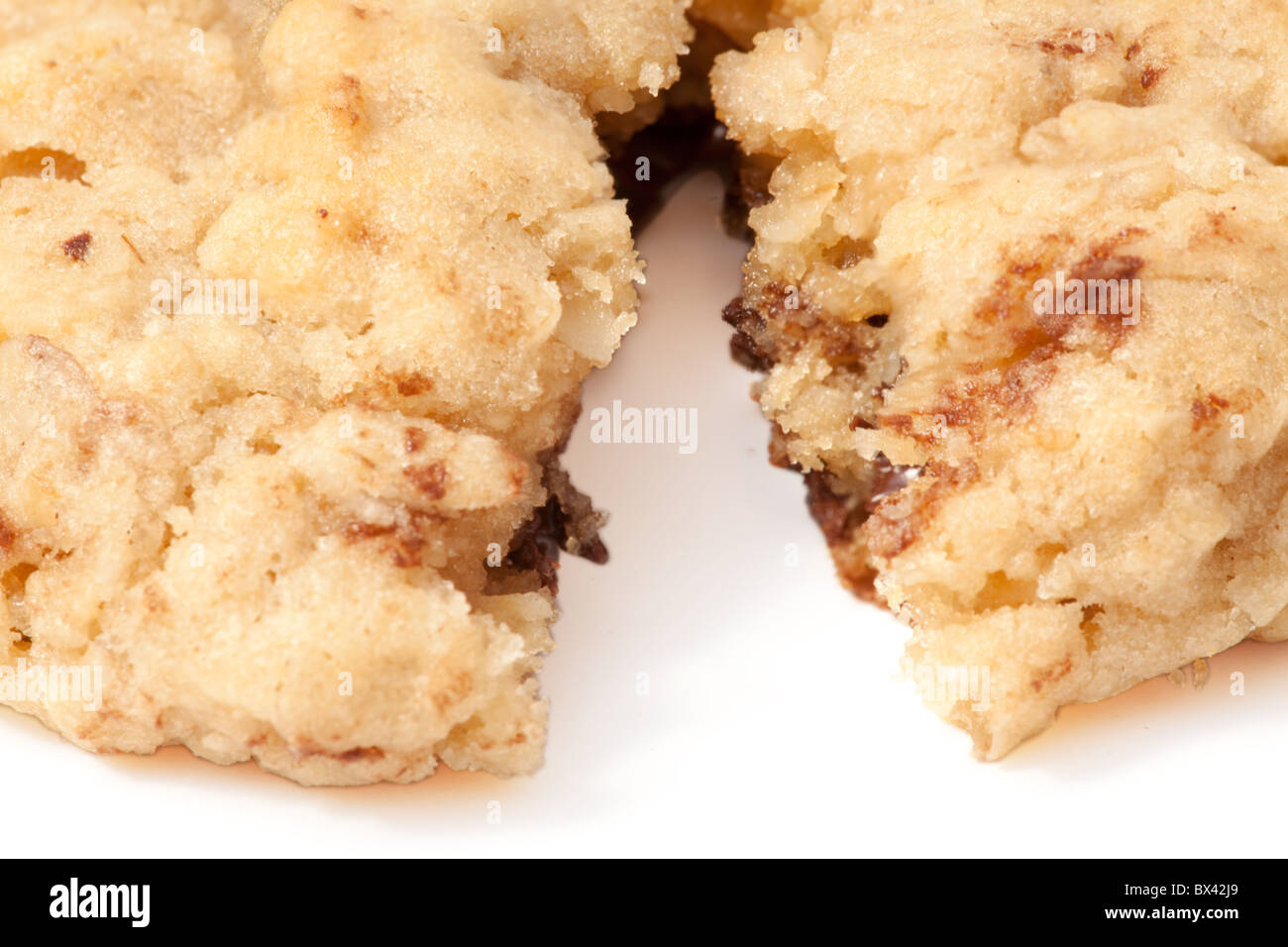 An isolated chocolate chip cookie Stock Photo - Alamy