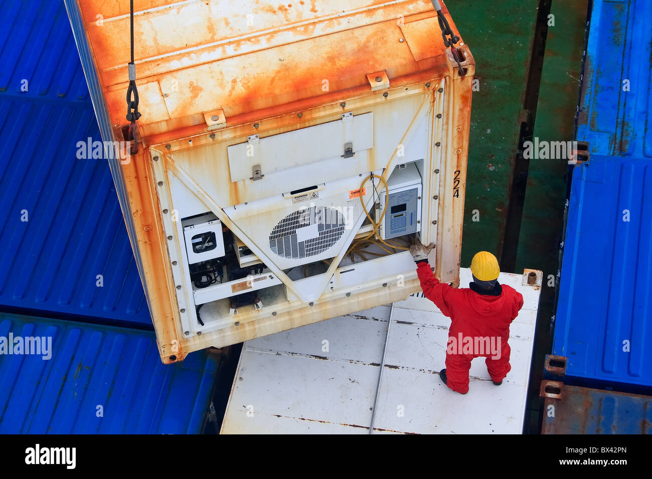 Refrigeration ship hi-res stock photography and images - Alamy