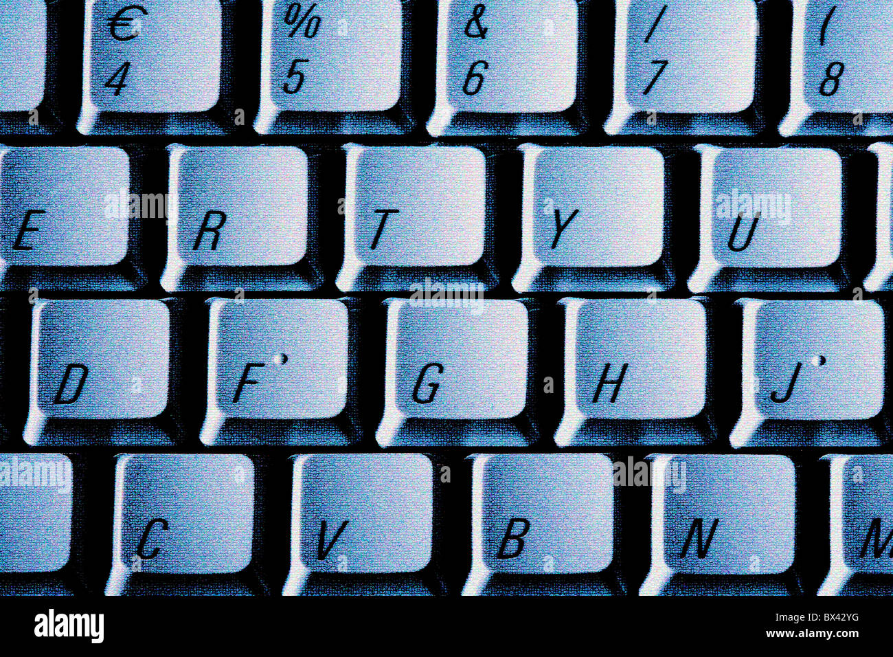 computers keyboard keyboard symbol keys effect concepts Stock Photo - Alamy