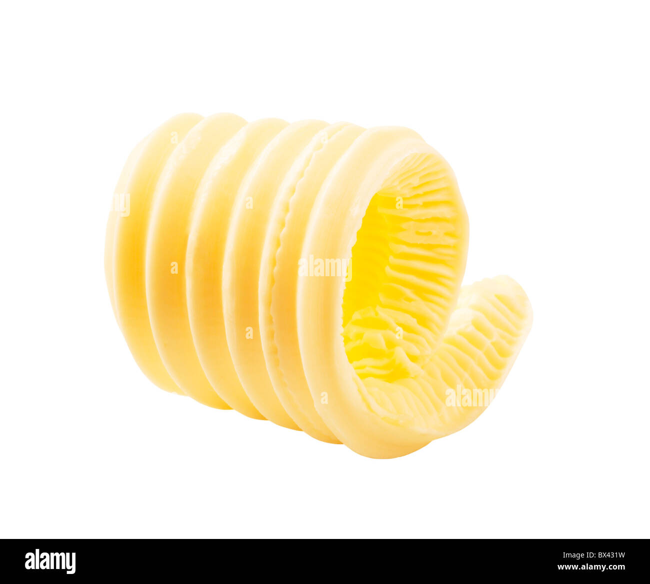 Butter curl Cut Out Stock Images & Pictures - Alamy