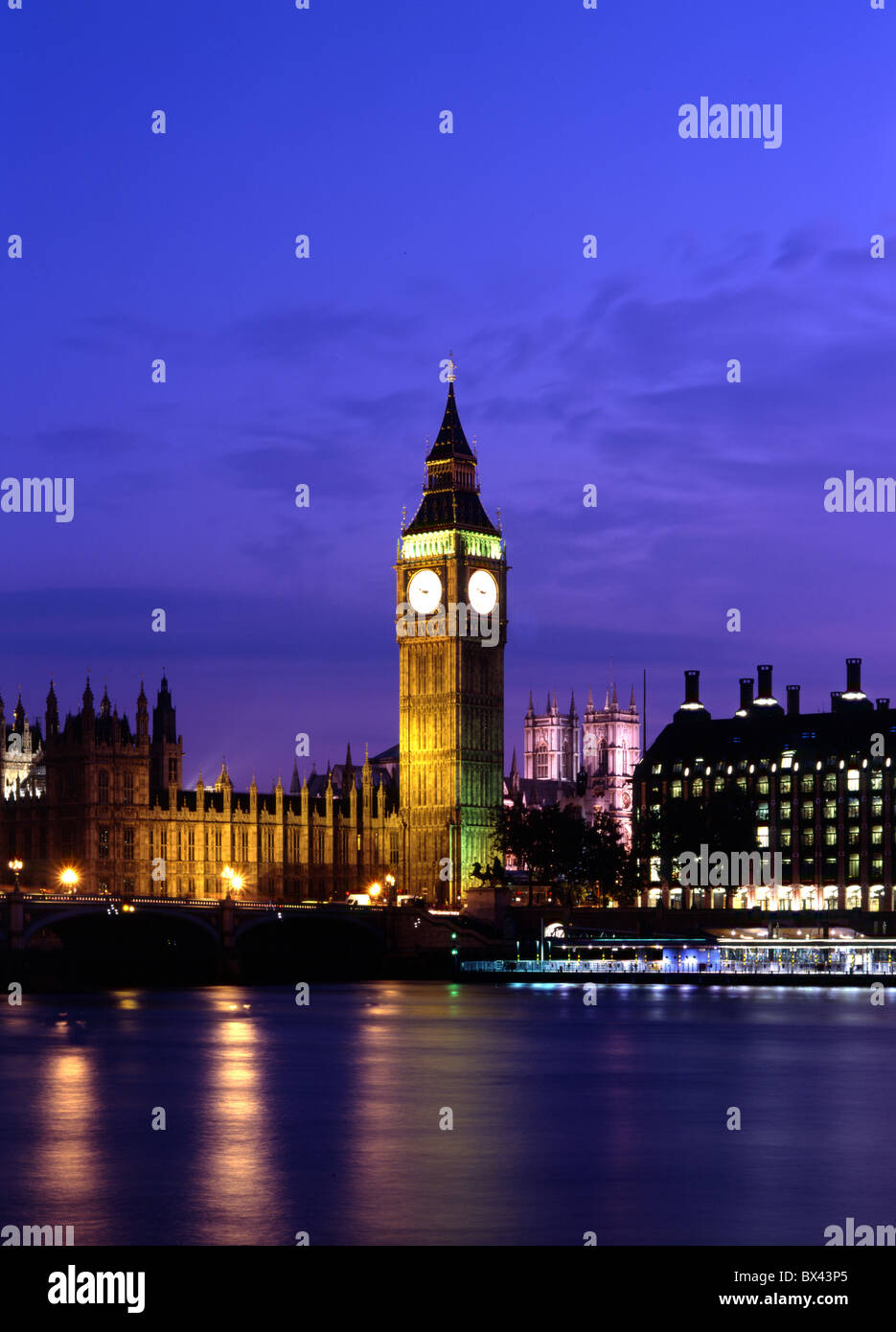 Big Ben at night night London England Great Britain Europe Great ...