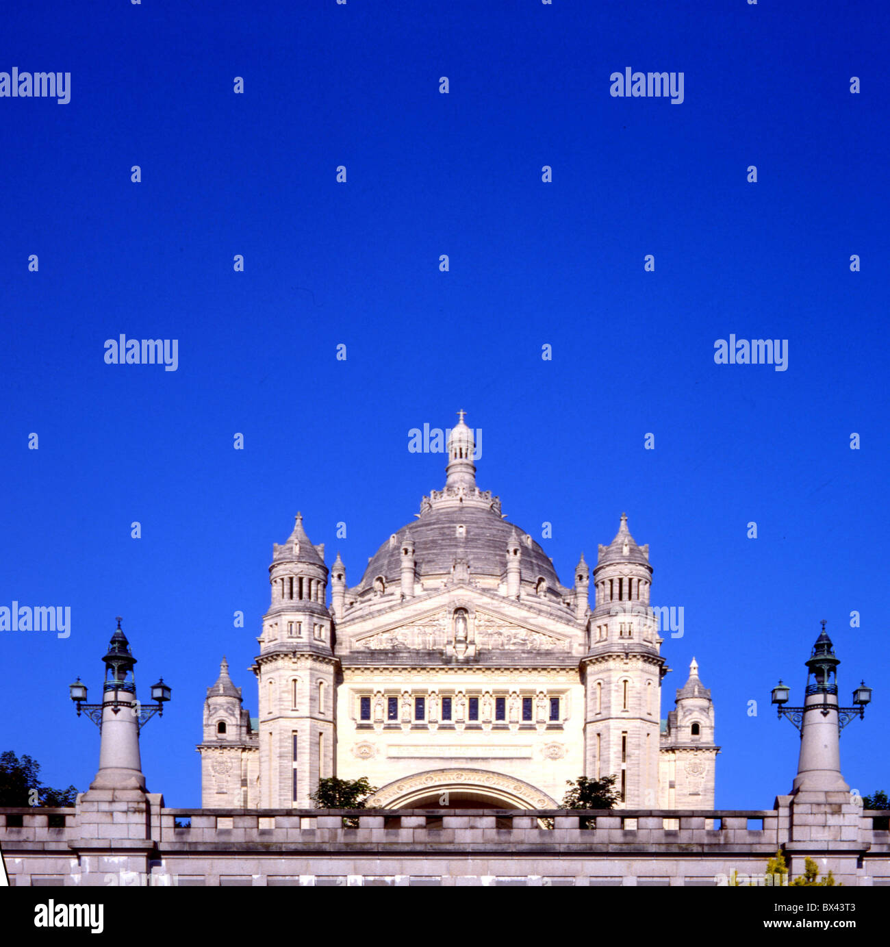 Basilica church Saint Theresa saint Therese Lisieux place of pilgrimage ...