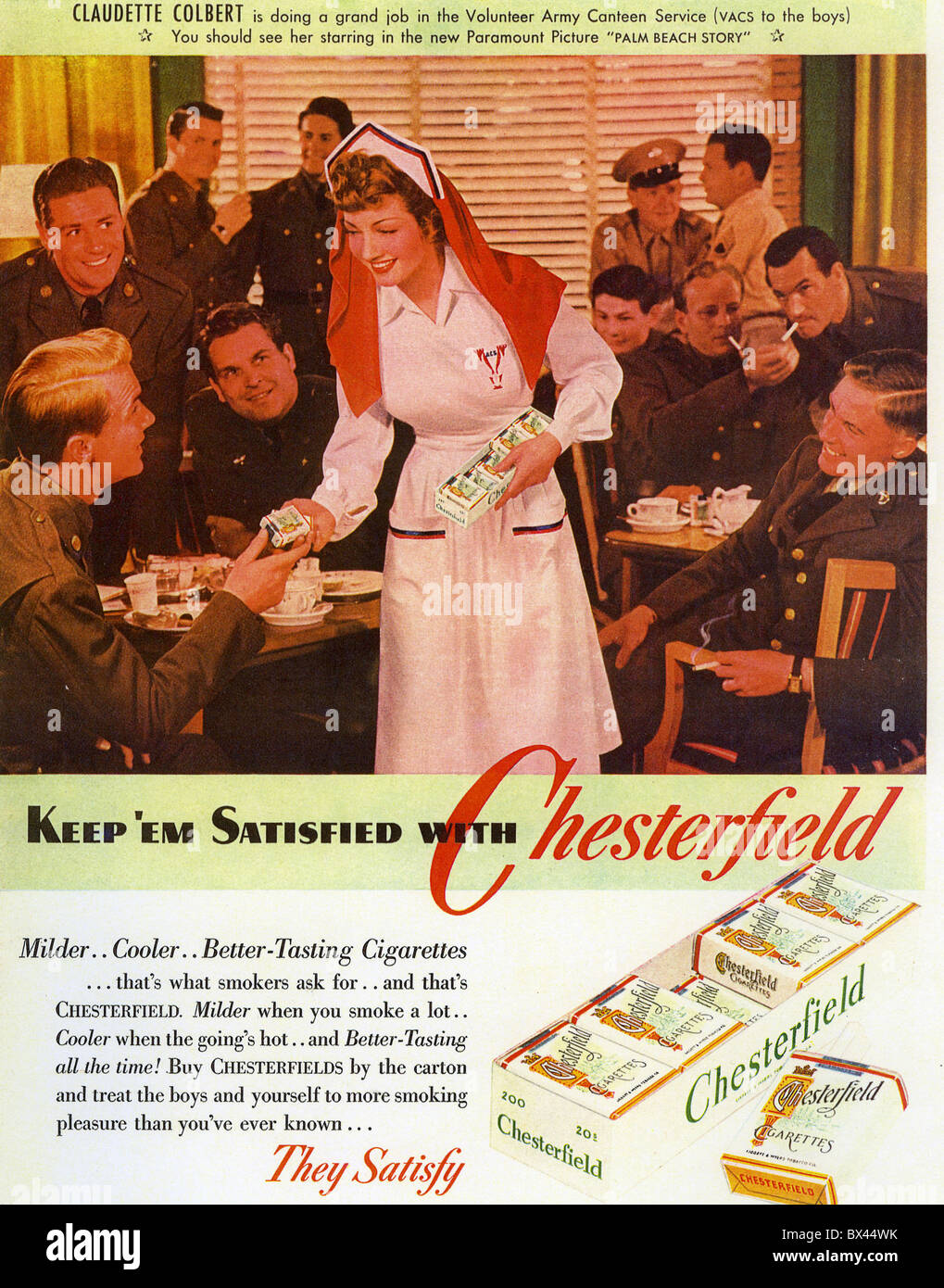 Chesterfield cigarettes hi-res stock photography and images - Alamy