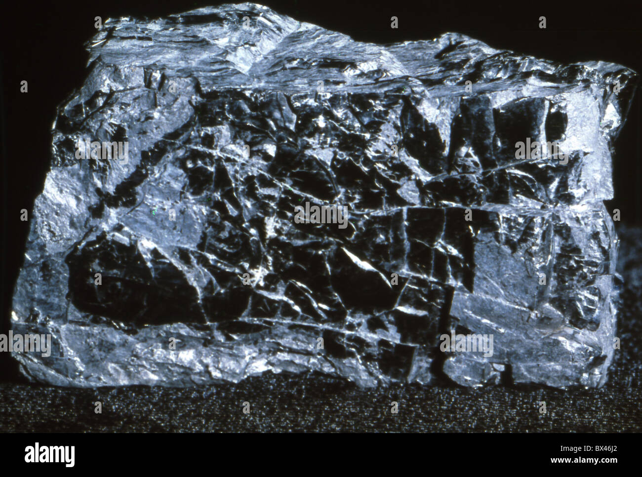anthracite rock shiningly coal glance coal Stock Photo - Alamy