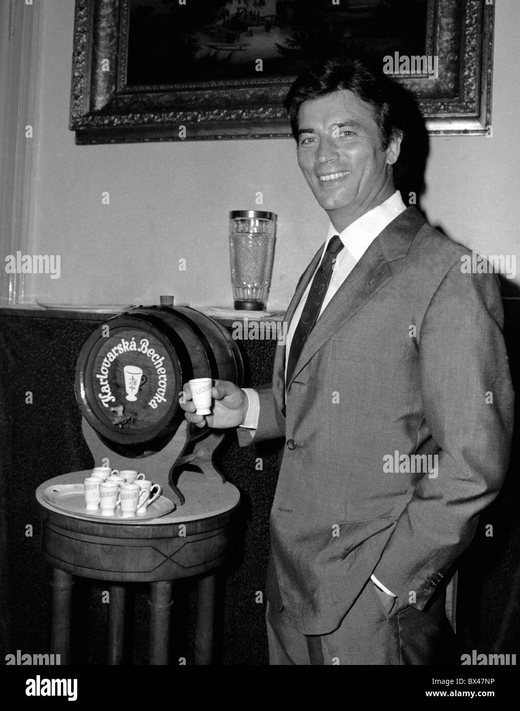 Pierre Brice, film actor, festival, Karlovy Vary Stock Photo - Alamy