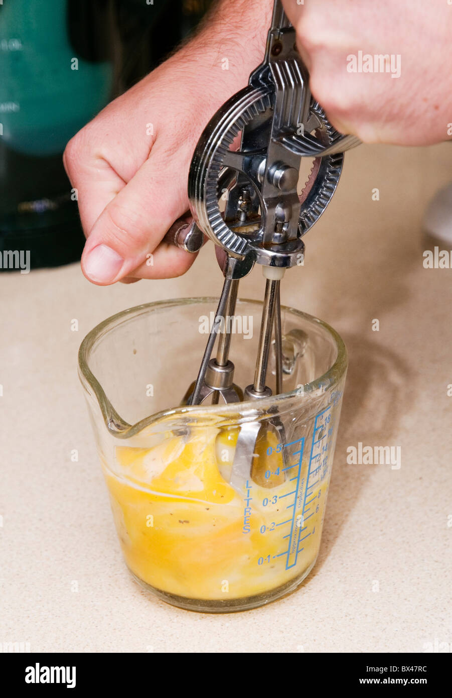 Whisking white hi-res stock photography and images - Alamy