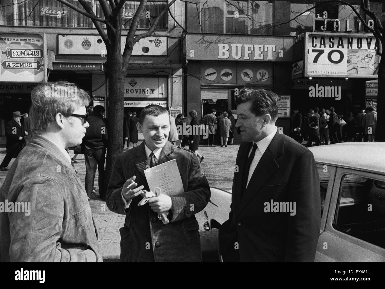 Vaclav Havel, Jan Benes, Jaroslav Tous Stock Photo - Alamy