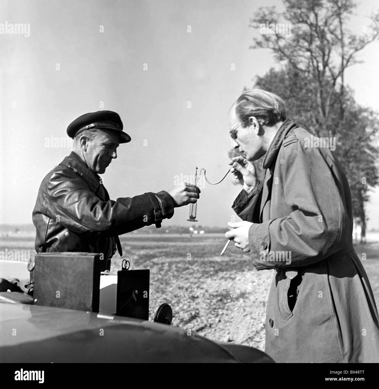 Traffic check Black and White Stock Photos & Images - Alamy