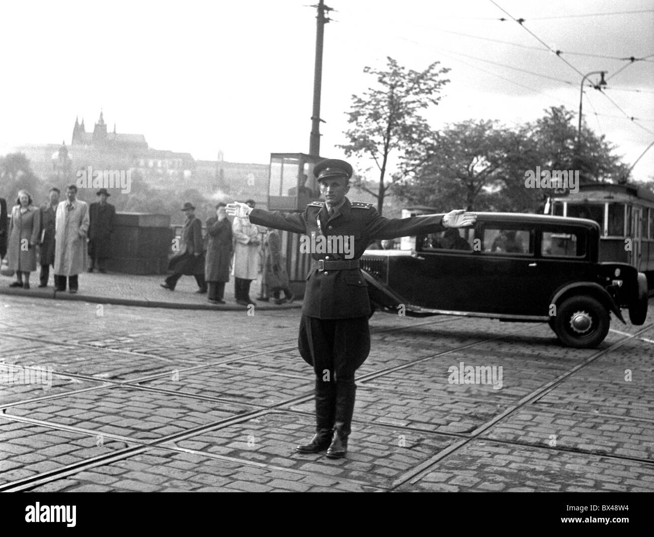 Car traffic photo Black and White Stock Photos & Images - Alamy