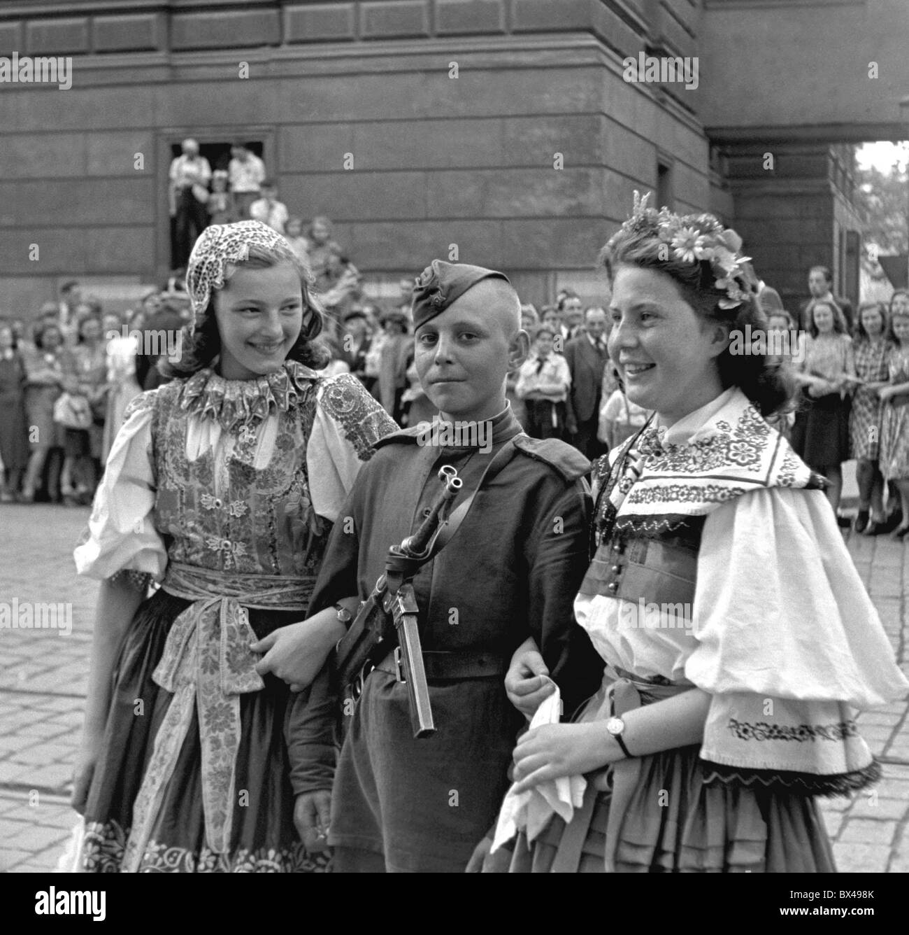 Liberation of Prague, 1945 Stock Photo - Alamy