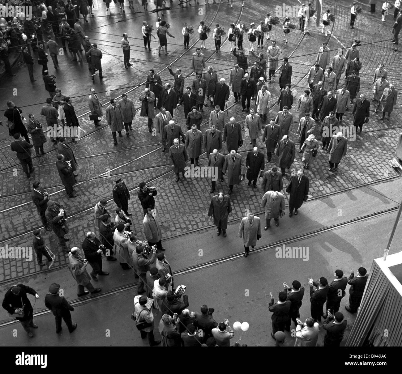 May day parade 1965 hi-res stock photography and images - Alamy