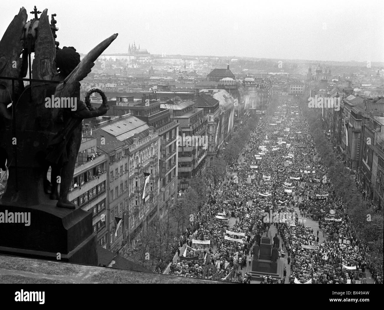 May day parade 1963 hi-res stock photography and images - Alamy