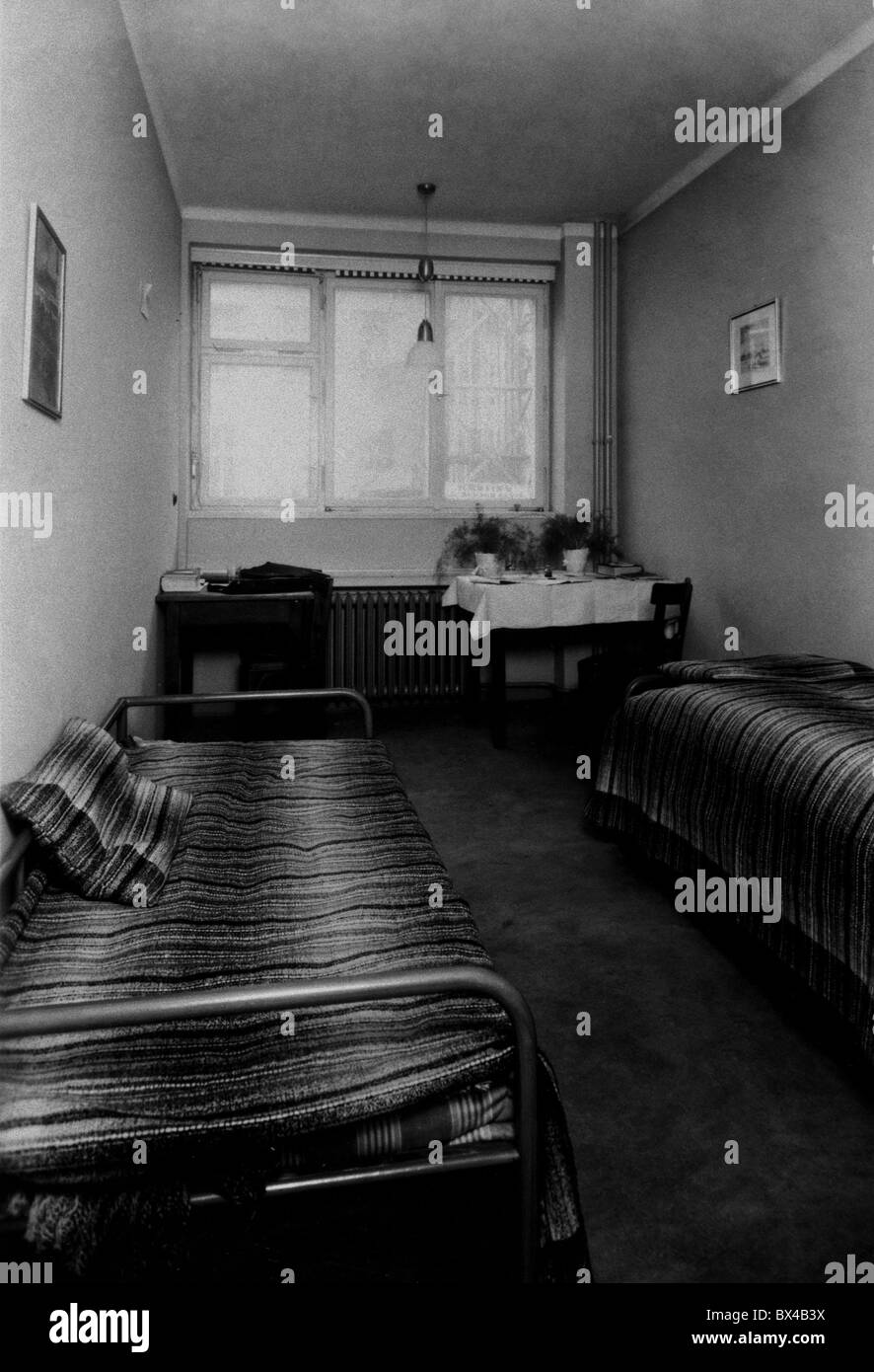 Student dormitory, Prague - Dejvice Stock Photo - Alamy