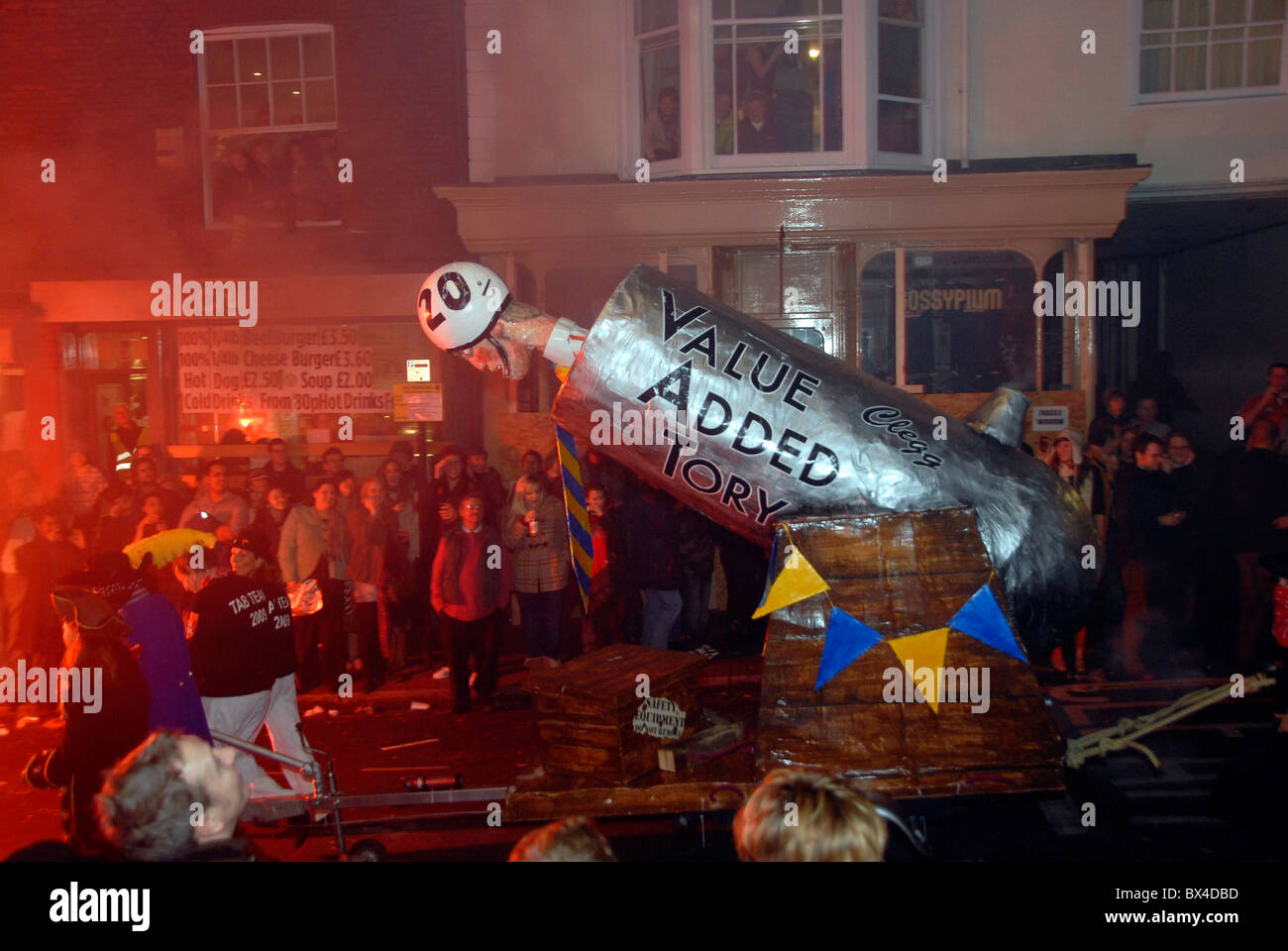 Lewes traditional bonfire parade to celebrate Guy Fawkes and bonfire ...