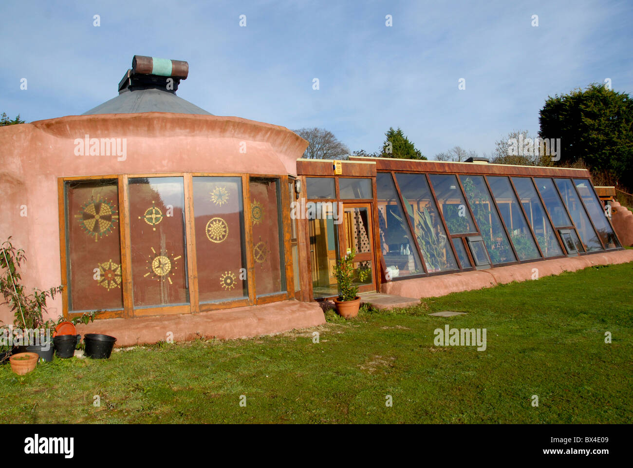 Earthship Brighton the first earthship to be built from recycled rubber ...