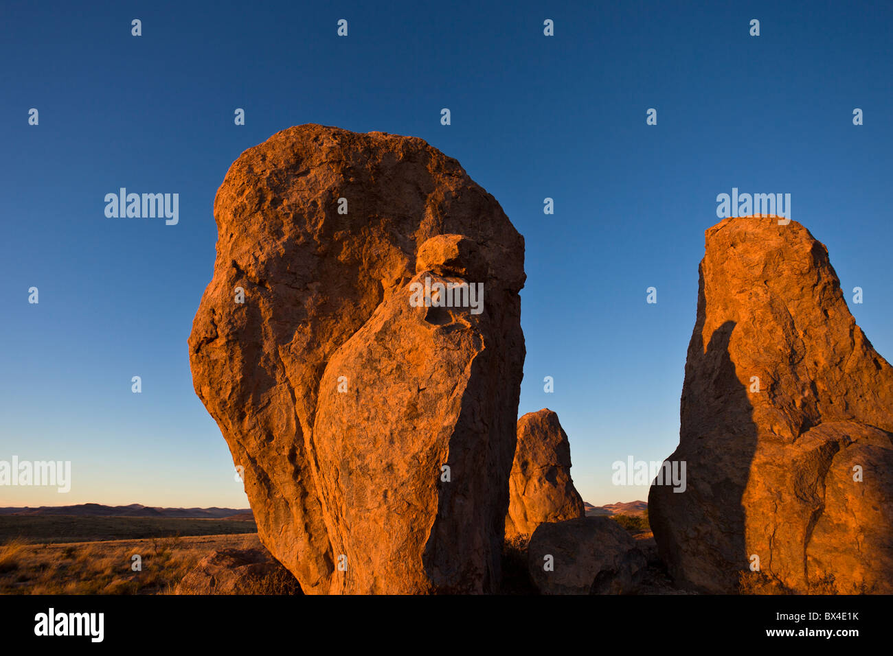Formed from volcanic ash 30 million years ago, Monolithic rock ...