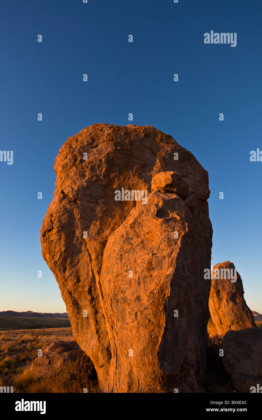 Formed from volcanic ash 30 million years ago, Monolithic rock ...