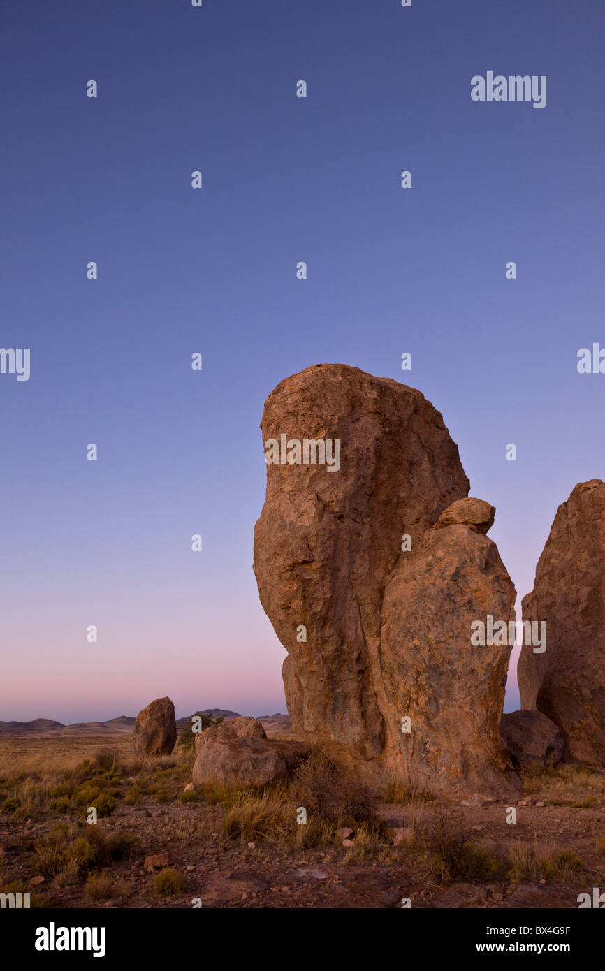 Formed from volcanic ash 30 million years ago, unique monolithic rock ...