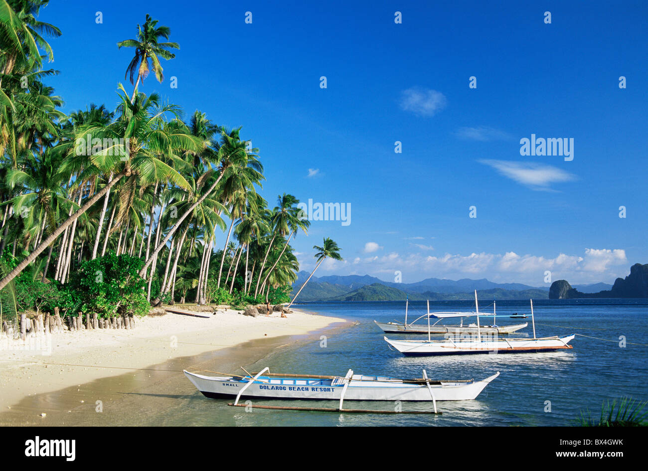 Asia Philippines Palawan Palawan Island El Nido Visayan Islands Visayas ...