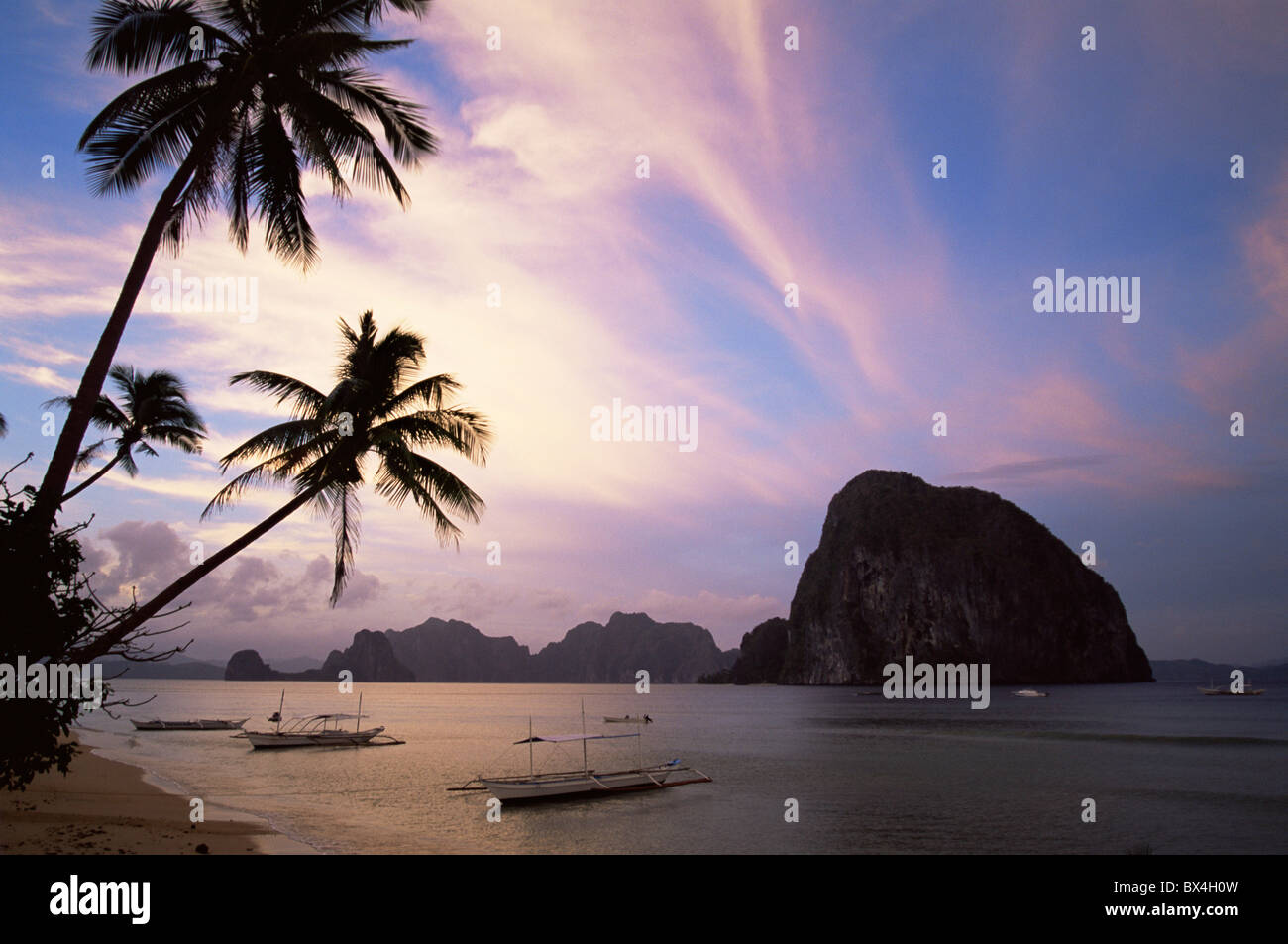 Asia Philippines Palawan Palawan Island El Nido Visayan Islands Visayas ...