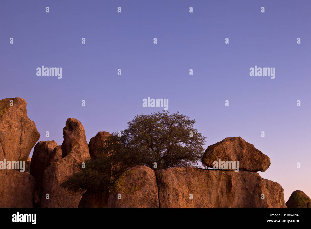 Formed from volcanic ash 30 million years ago, Monolithic rock ...