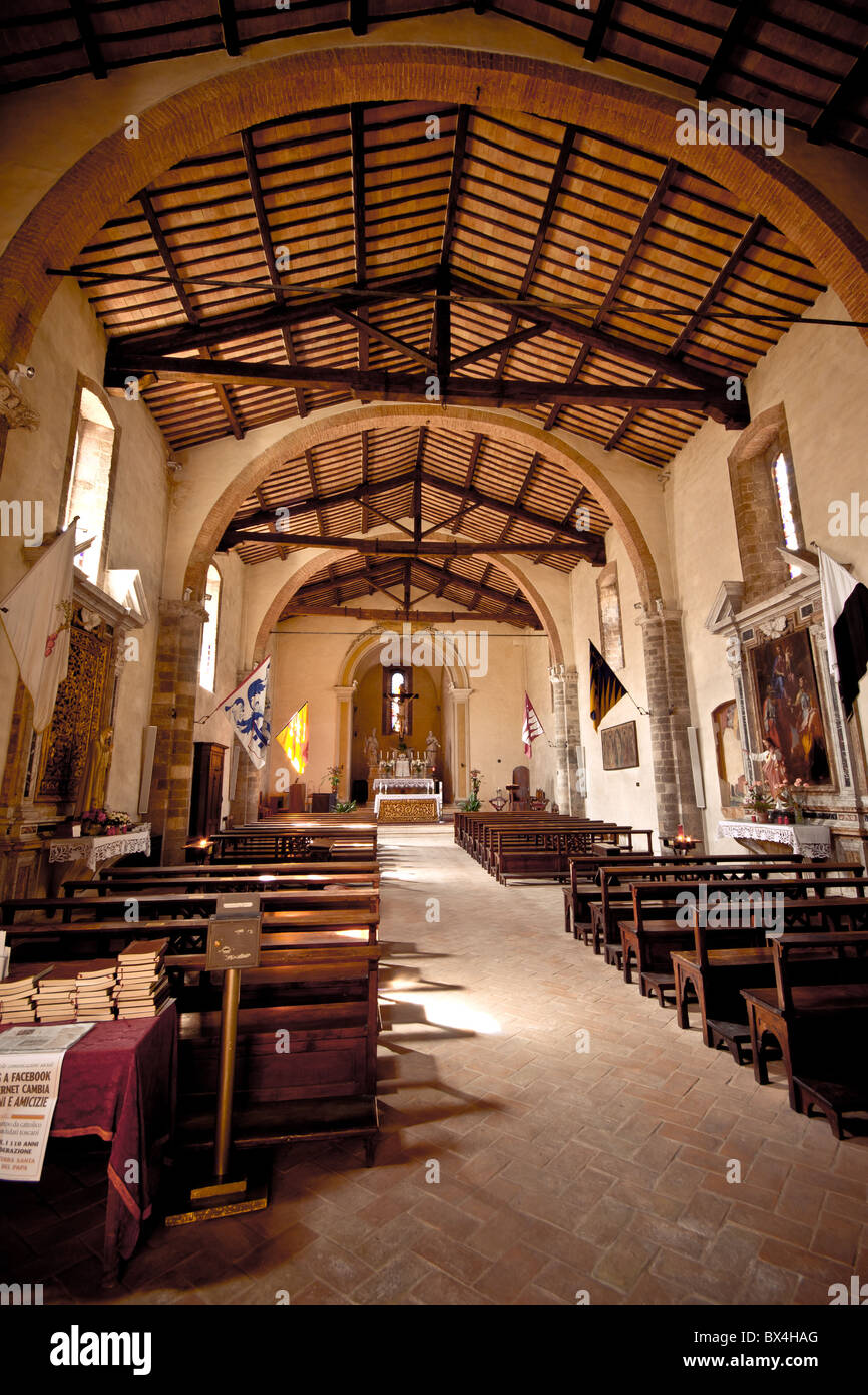 interior architecture design of church, Italy Stock Photo - Alamy