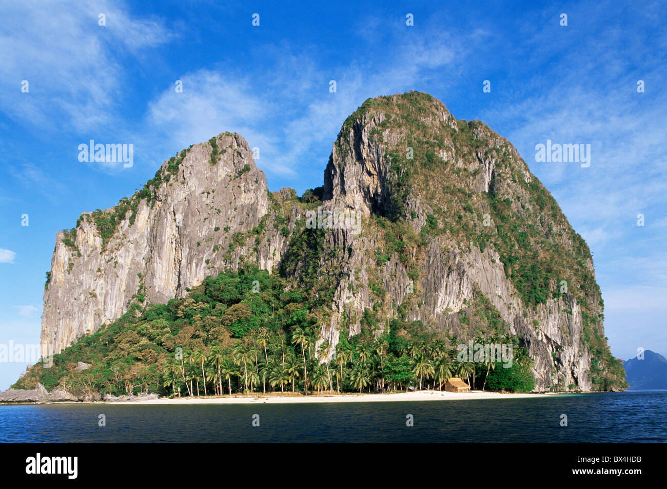 Asia Philippines Palawan Palawan Island El Nido Inabuyutan Island ...