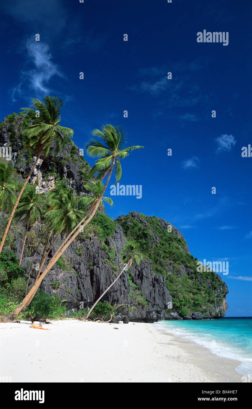 Asia Philippines Palawan Palawan Island El Nido Entalua Island Visayan ...