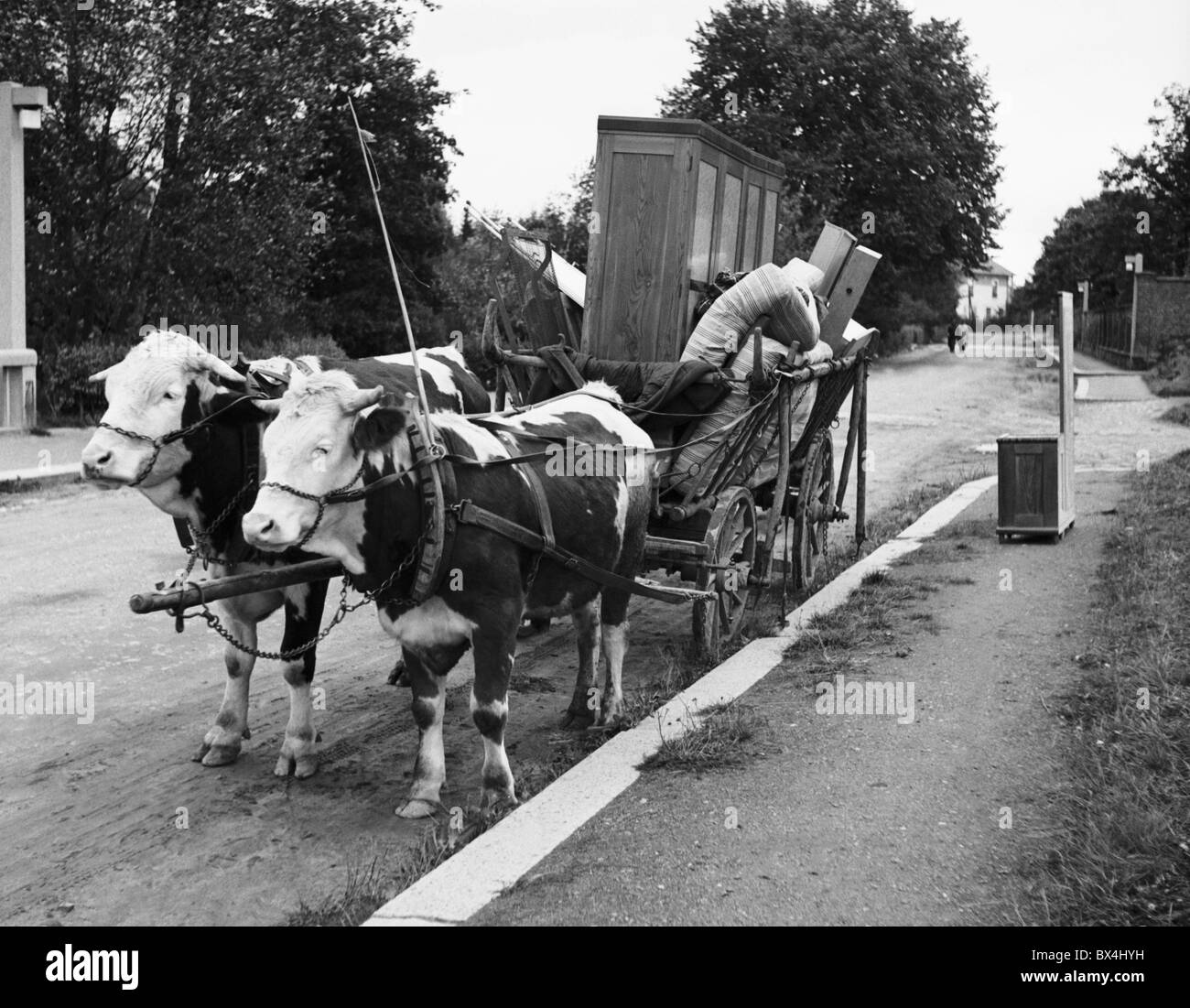 Czechoslovakia October 8, 1938, evacuation of Czech citizens from the ...