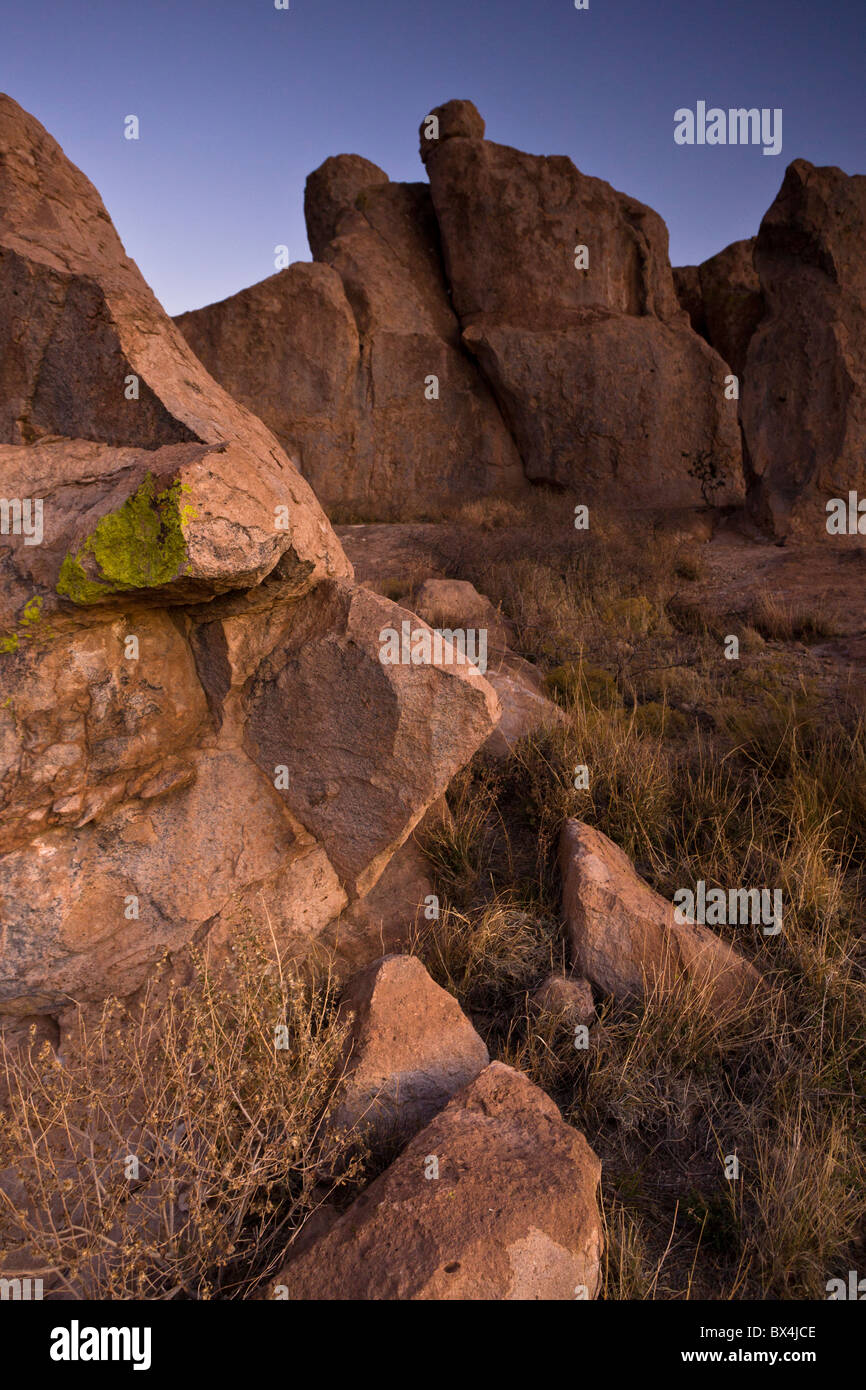 Formed from volcanic ash 30 million years ago, unique monolithic rock ...