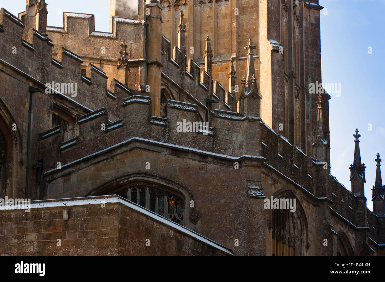 Wool church of St. James in Chipping Campden, Cotswold region ...