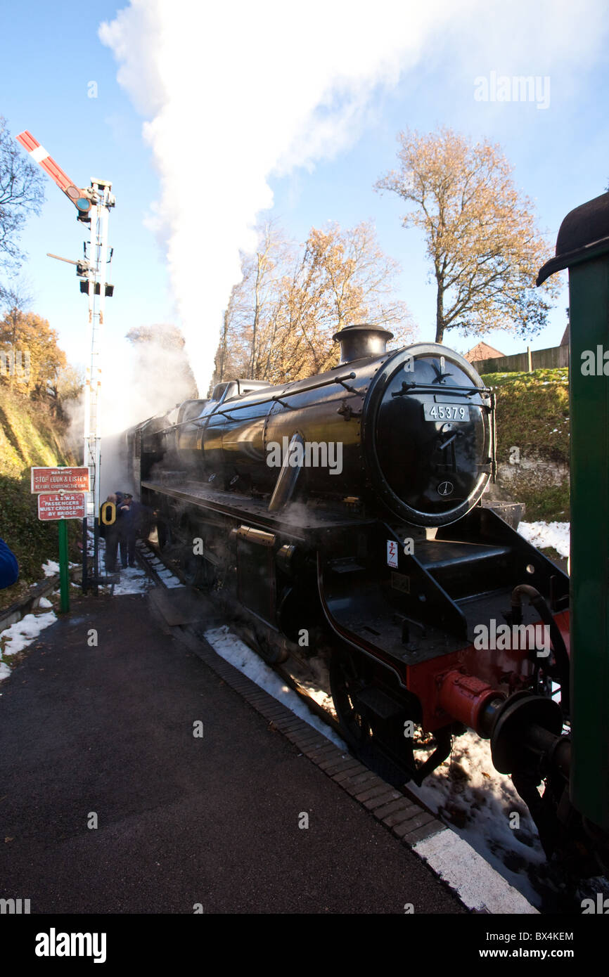 Heritage steam express train hi-res stock photography and images - Alamy