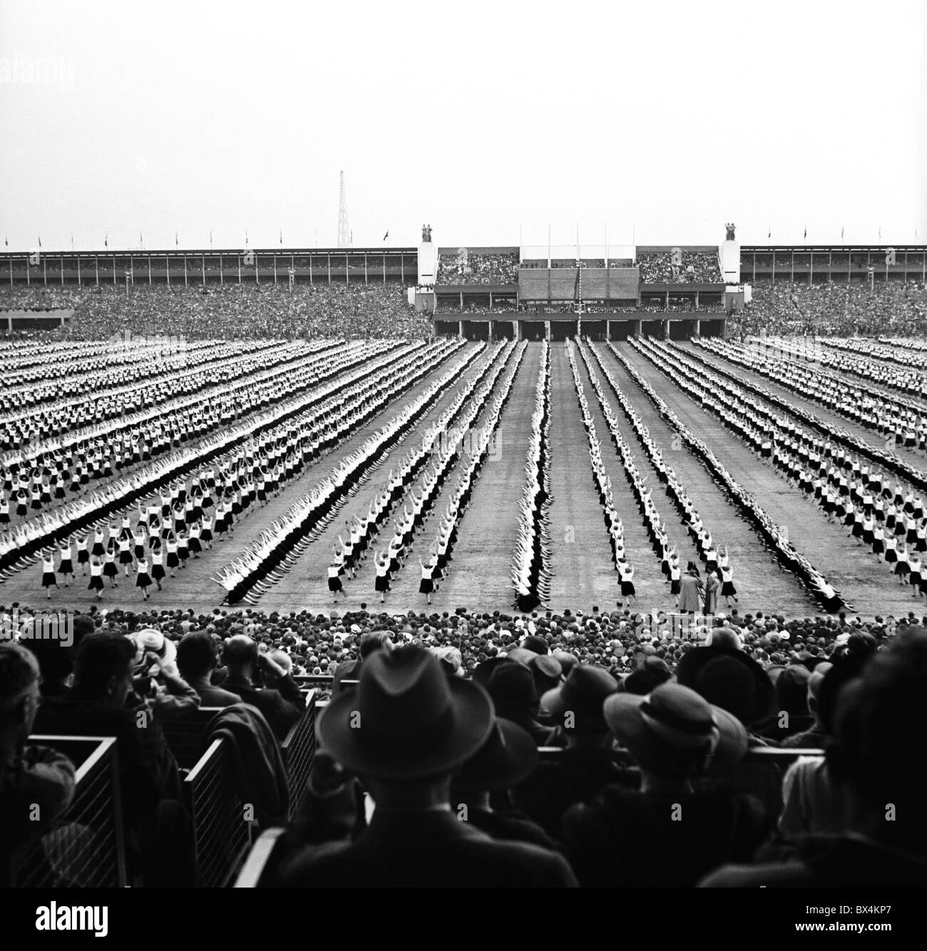 Czechoslovakia training Black and White Stock Photos & Images - Alamy