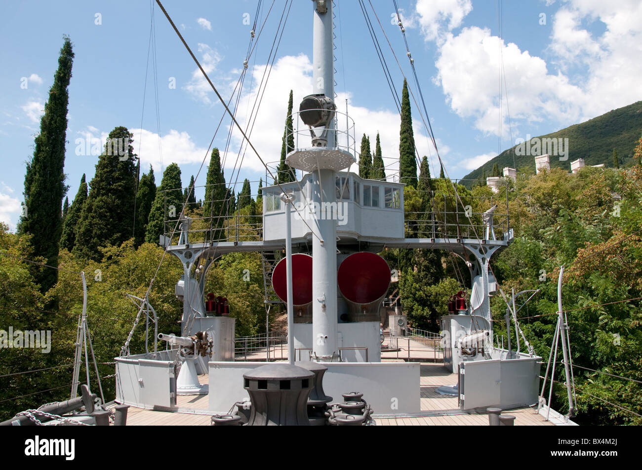 Il Vittoriale at Gardone Riviera on Lake Garda, Northern Italy Stock ...