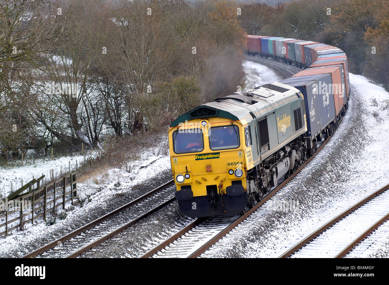 Freightliner class 66 locomotive heavy hi-res stock photography and ...