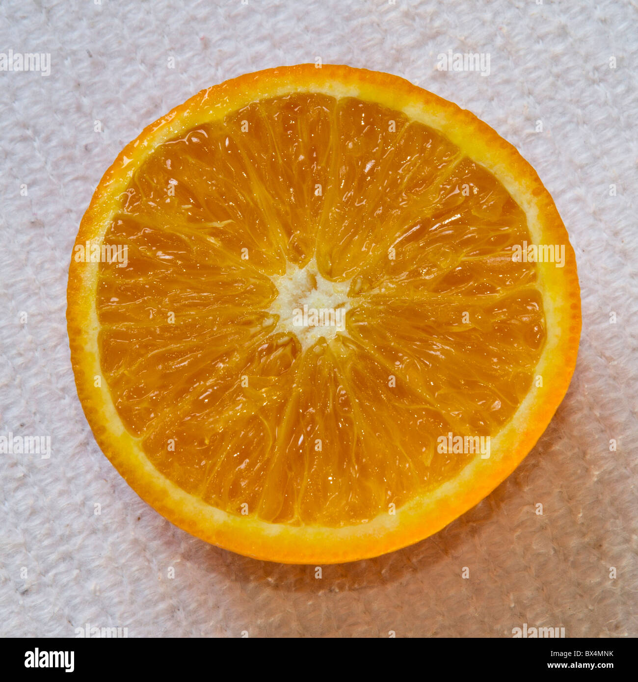 half of orange Stock Photo - Alamy