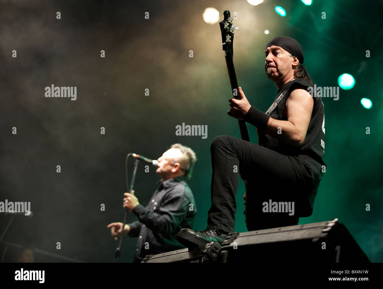 Almafuerte Metal Band From Argentina High Resolution Stock Photography ...