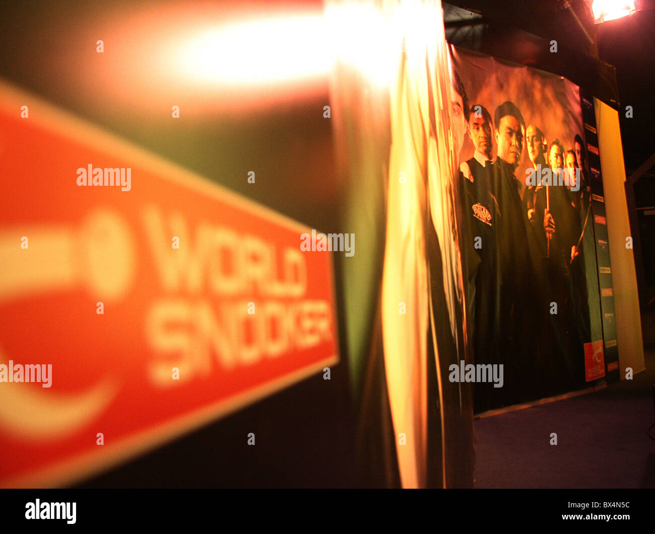 The Crucible Theater the home of World Snooker back stage Stock Photo ...