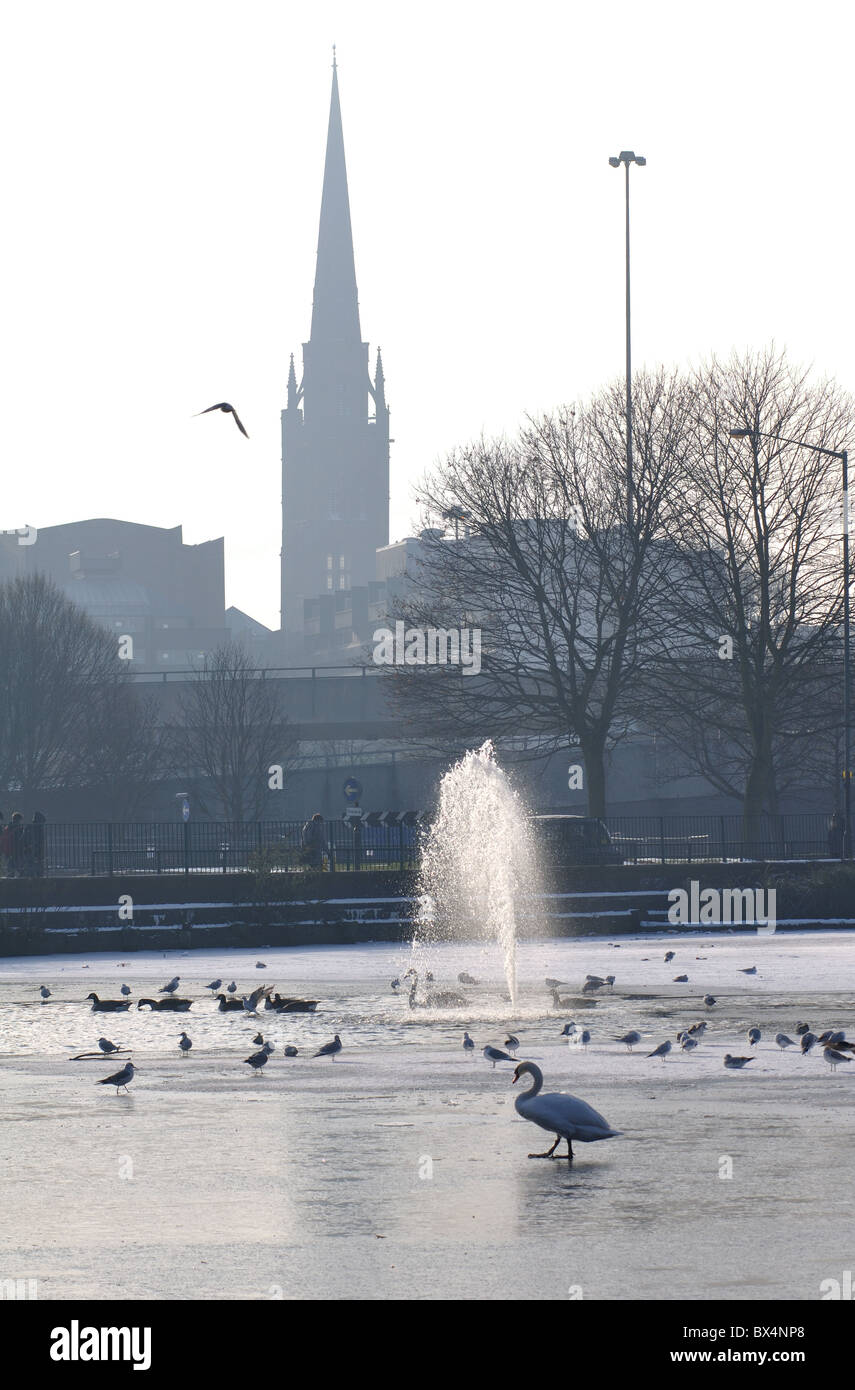 Coventry cathedral spires hi-res stock photography and images - Alamy