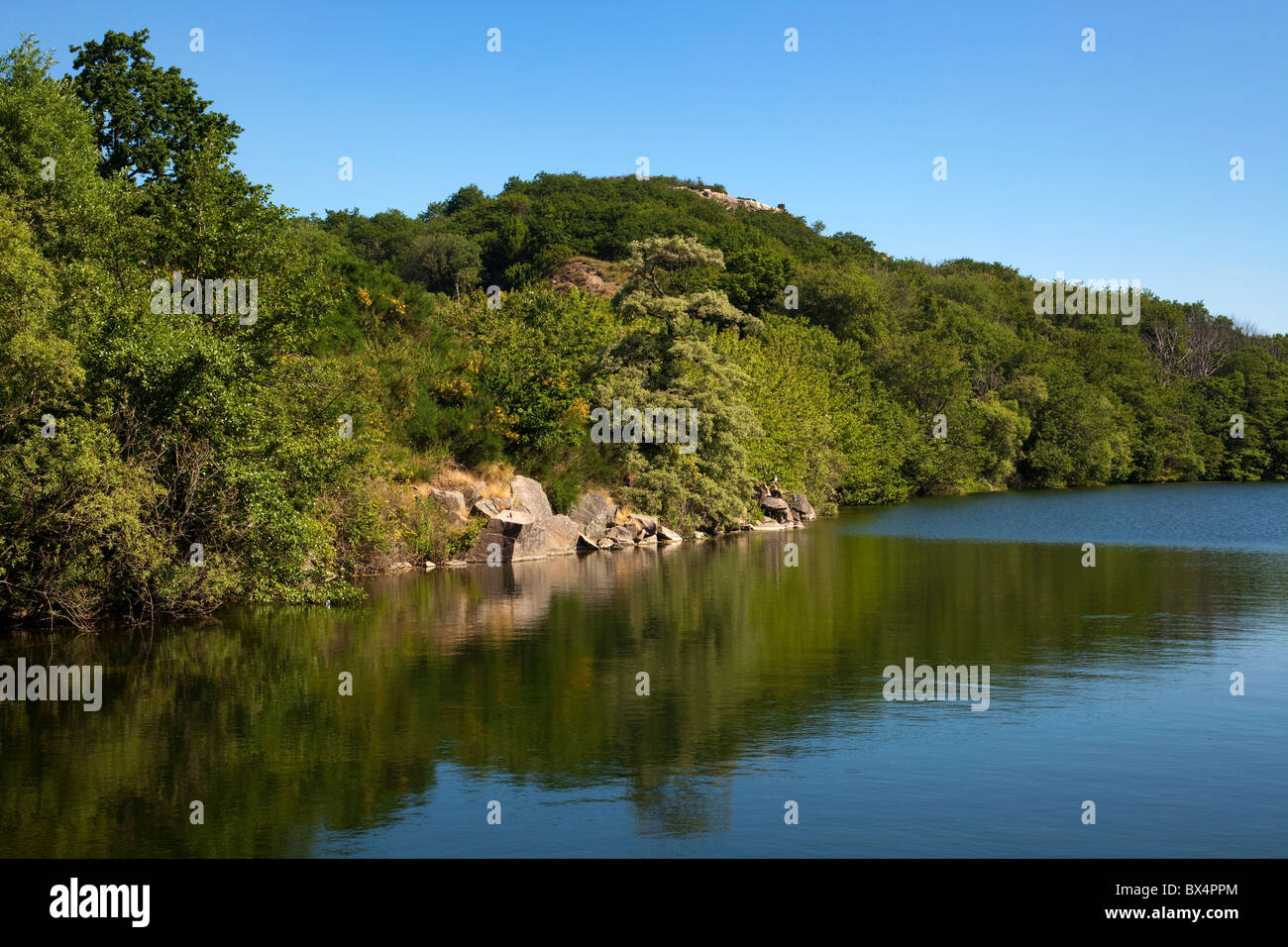 Hammersø (Hammer Lake). Bornholm, Denmark Stock Photo - Alamy