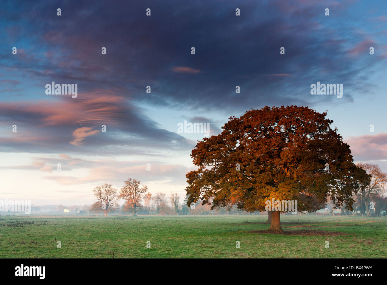 Nightfall sunset hi-res stock photography and images - Alamy