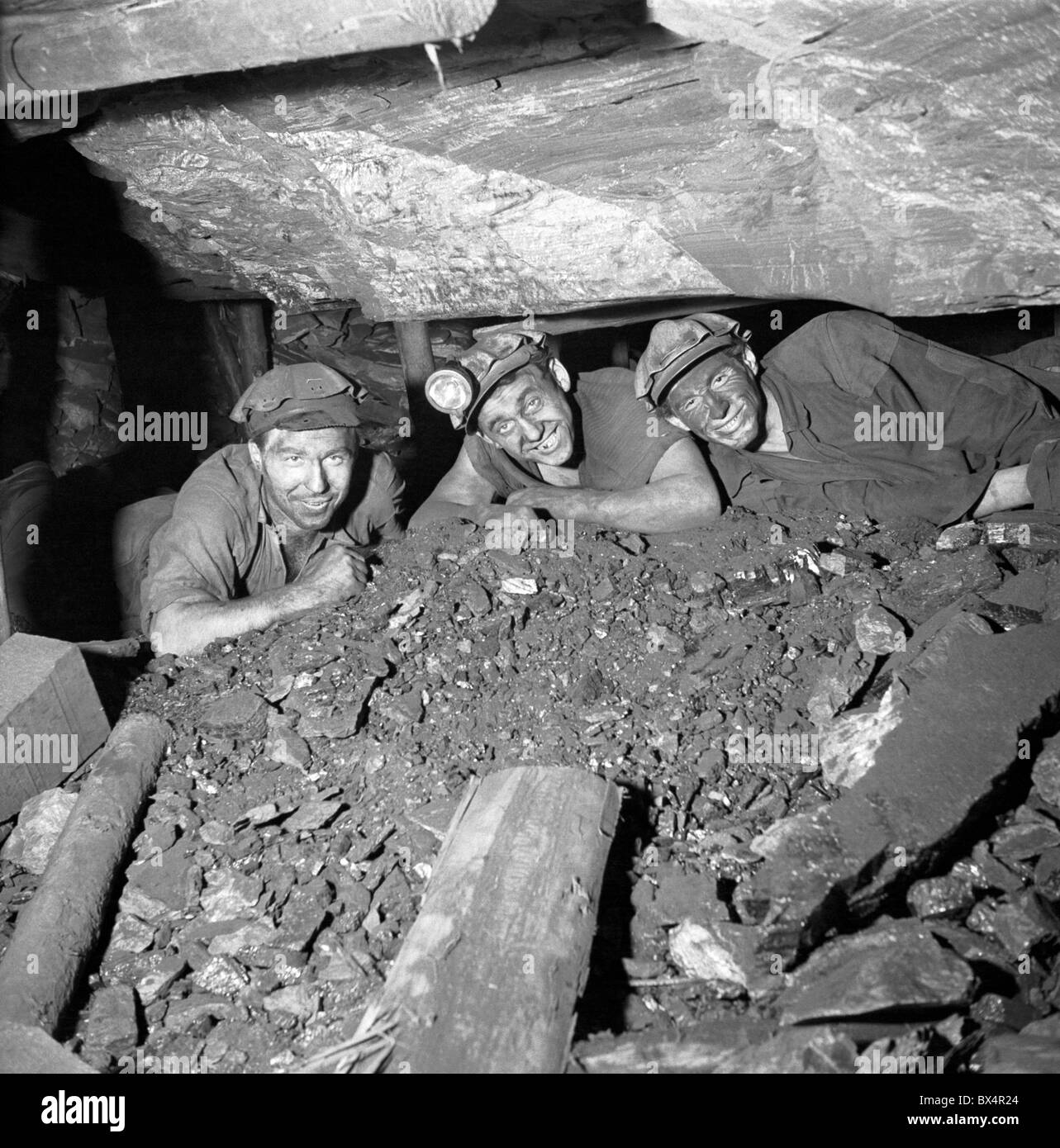 Coal Miners At Work