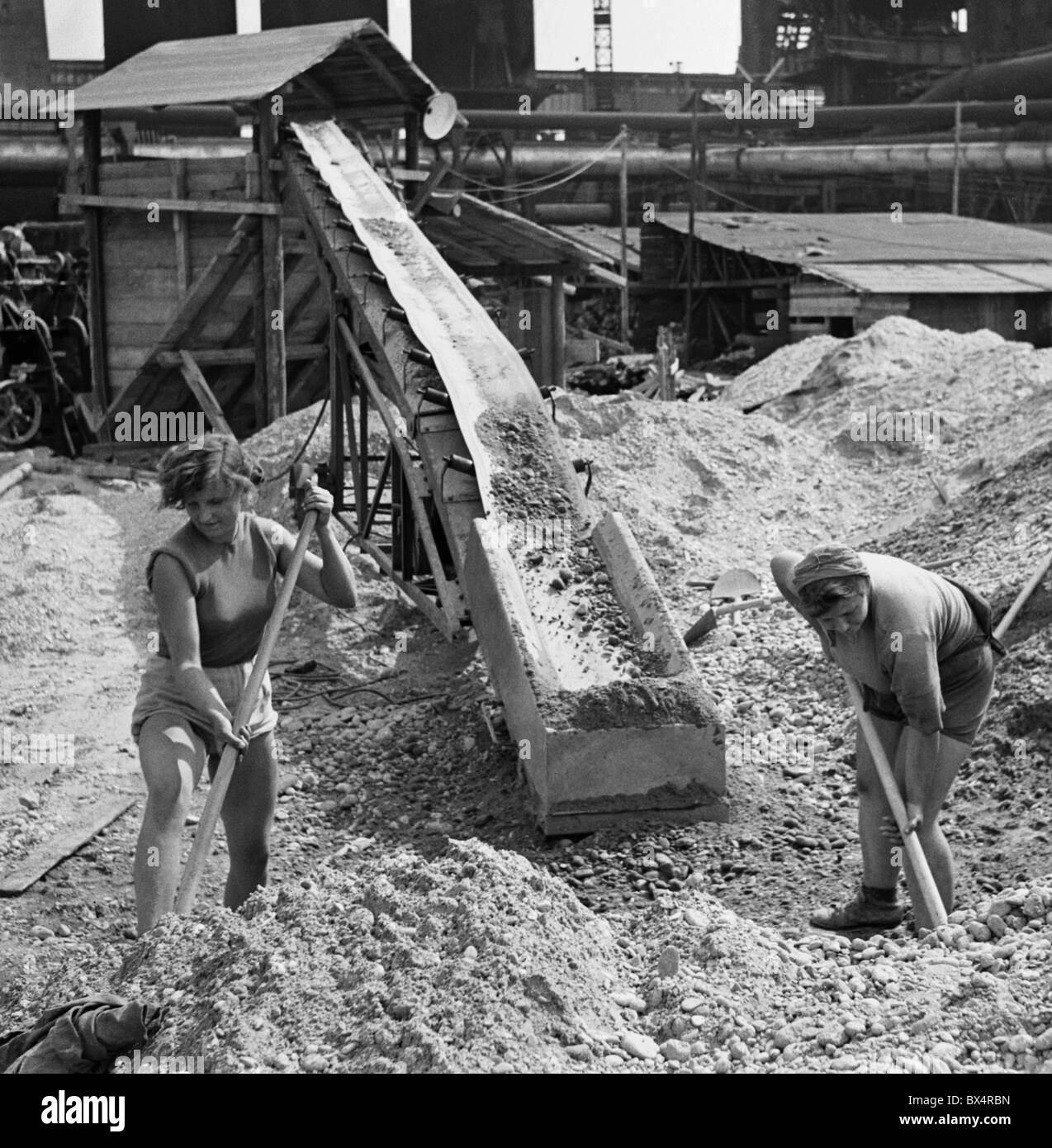 Girls students Black and White Stock Photos & Images - Alamy