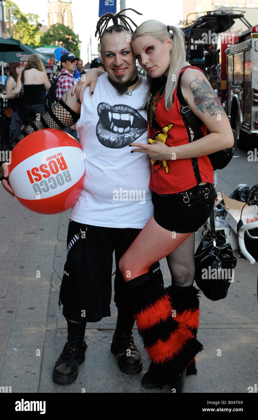 Toronto punk couple hi-res stock photography and images - Alamy