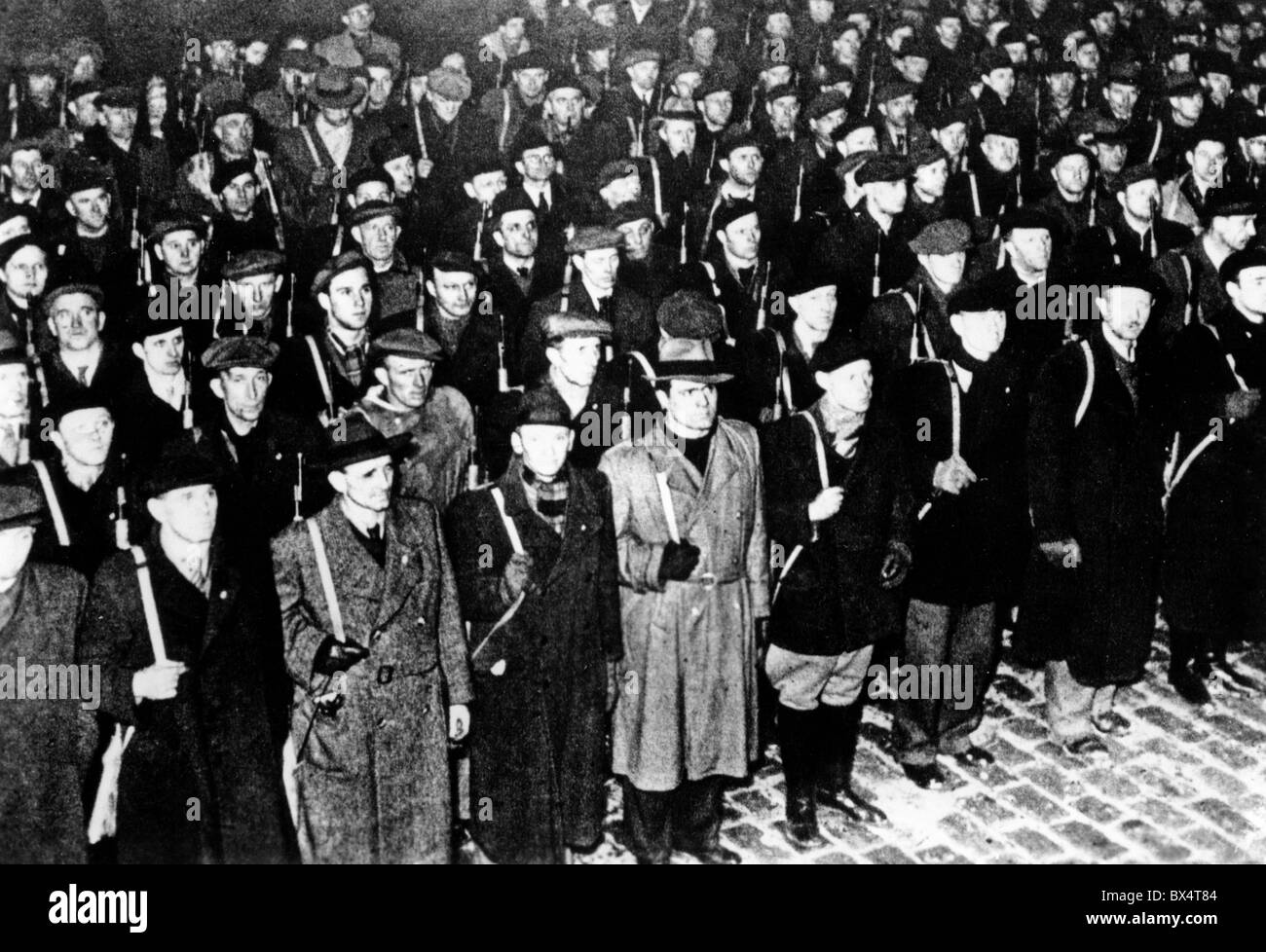 Rifles parade Black and White Stock Photos & Images - Alamy