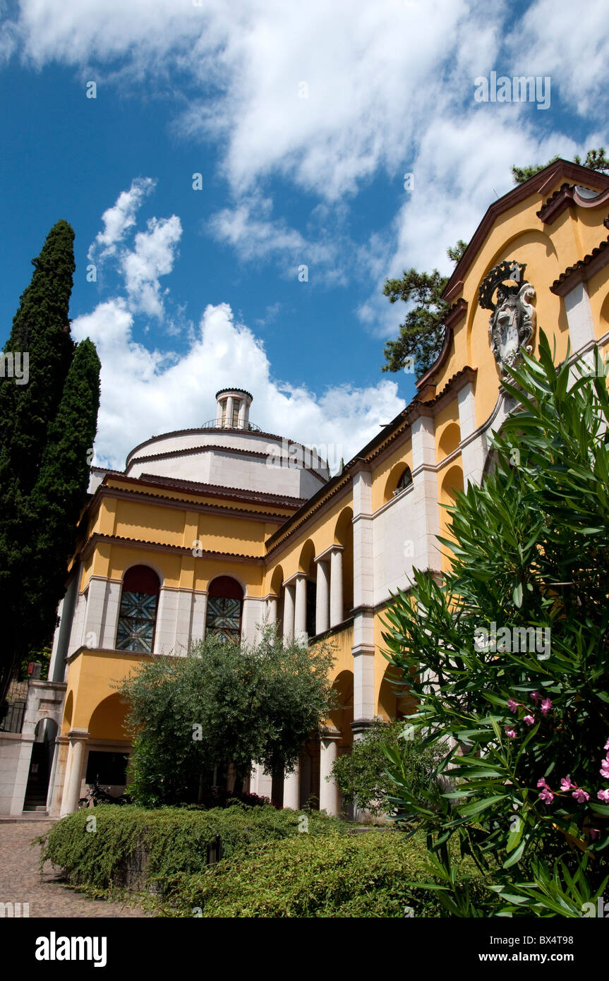 Il Vittoriale at Gardone Riviera on Lake Garda, Northern Italy Stock ...