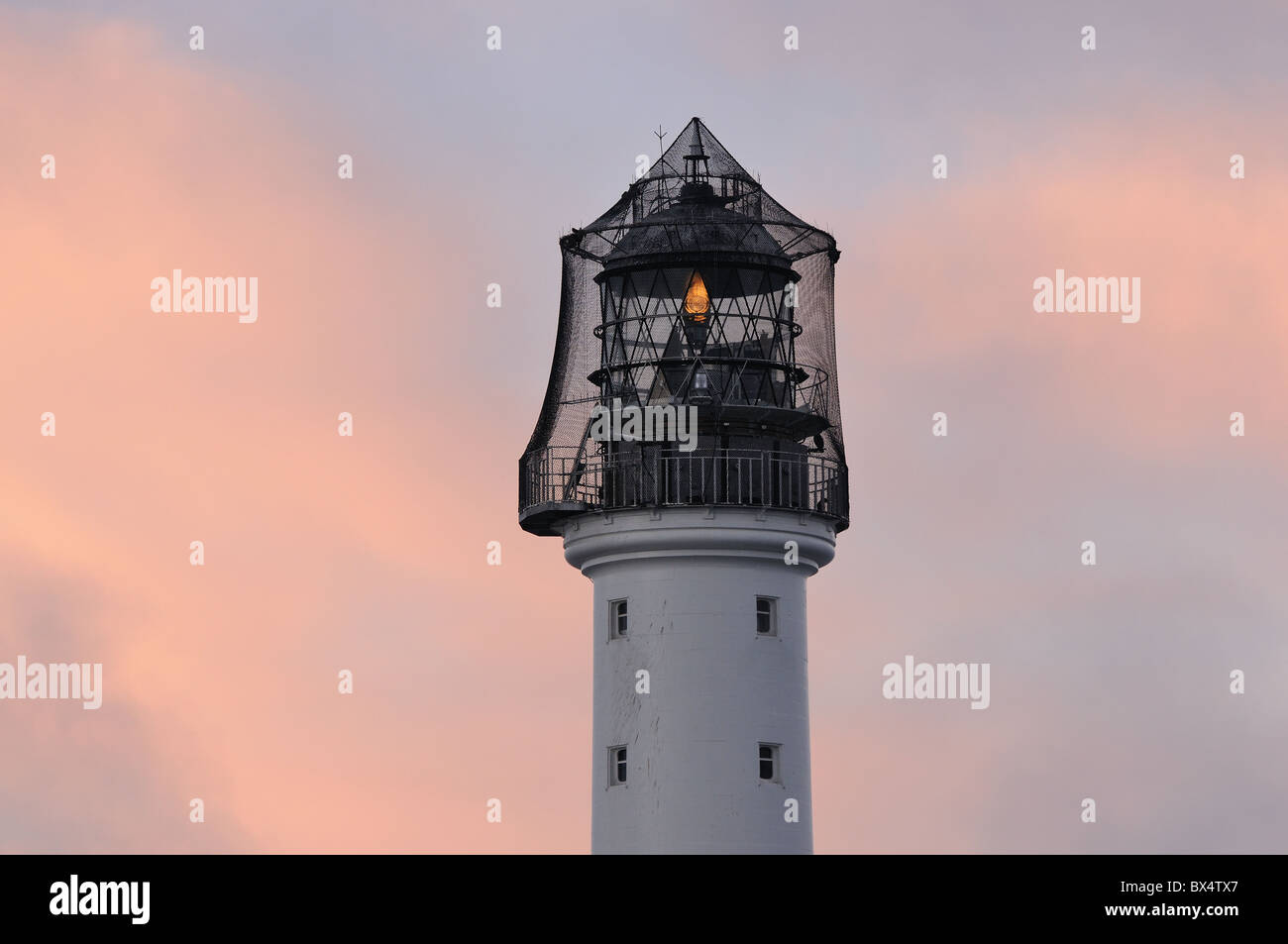 The Bell Rock lighthouse (12 miles off of Arbroath), Angus, Scotland ...