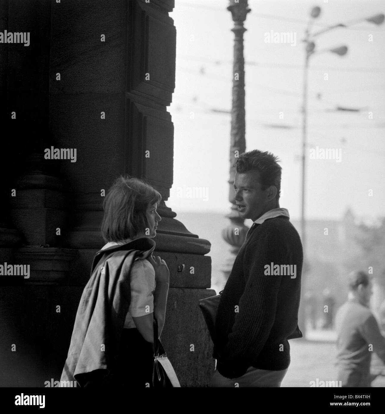 Prague 1963 couple hi-res stock photography and images - Alamy