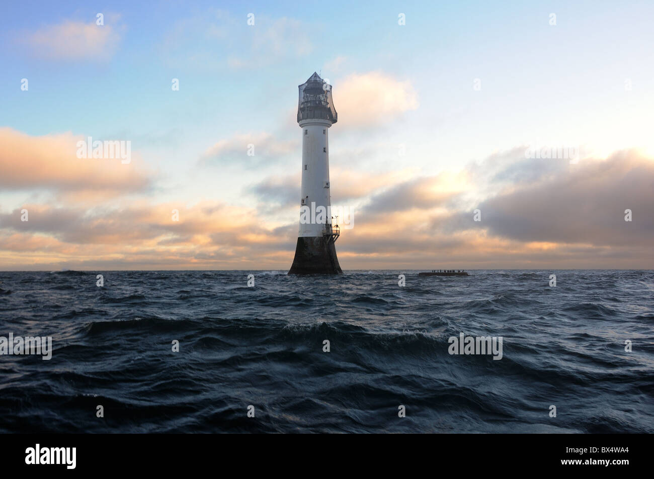 Bell rock lighthouse scotland stevenson hi-res stock photography and ...